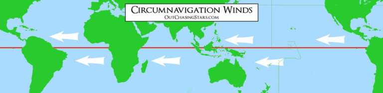 World Circumnavigation Routes for Sailboats - Out Chasing Stars