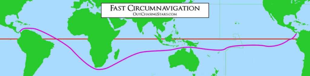 World Circumnavigation Routes for Sailboats - Out Chasing Stars
