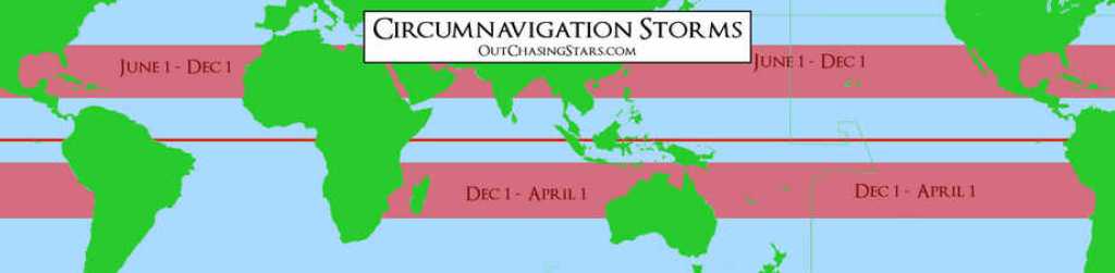 World Circumnavigation Routes for Sailboats - Out Chasing Stars