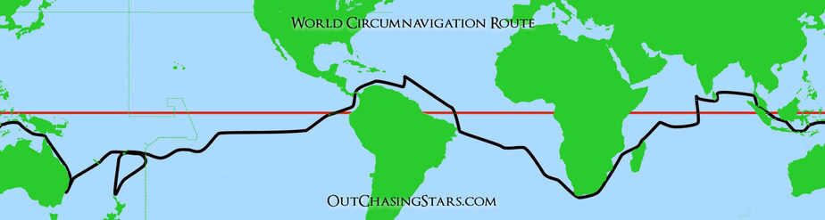 World Sailing Circumnvaigation Summary - Out Chasing Stars
